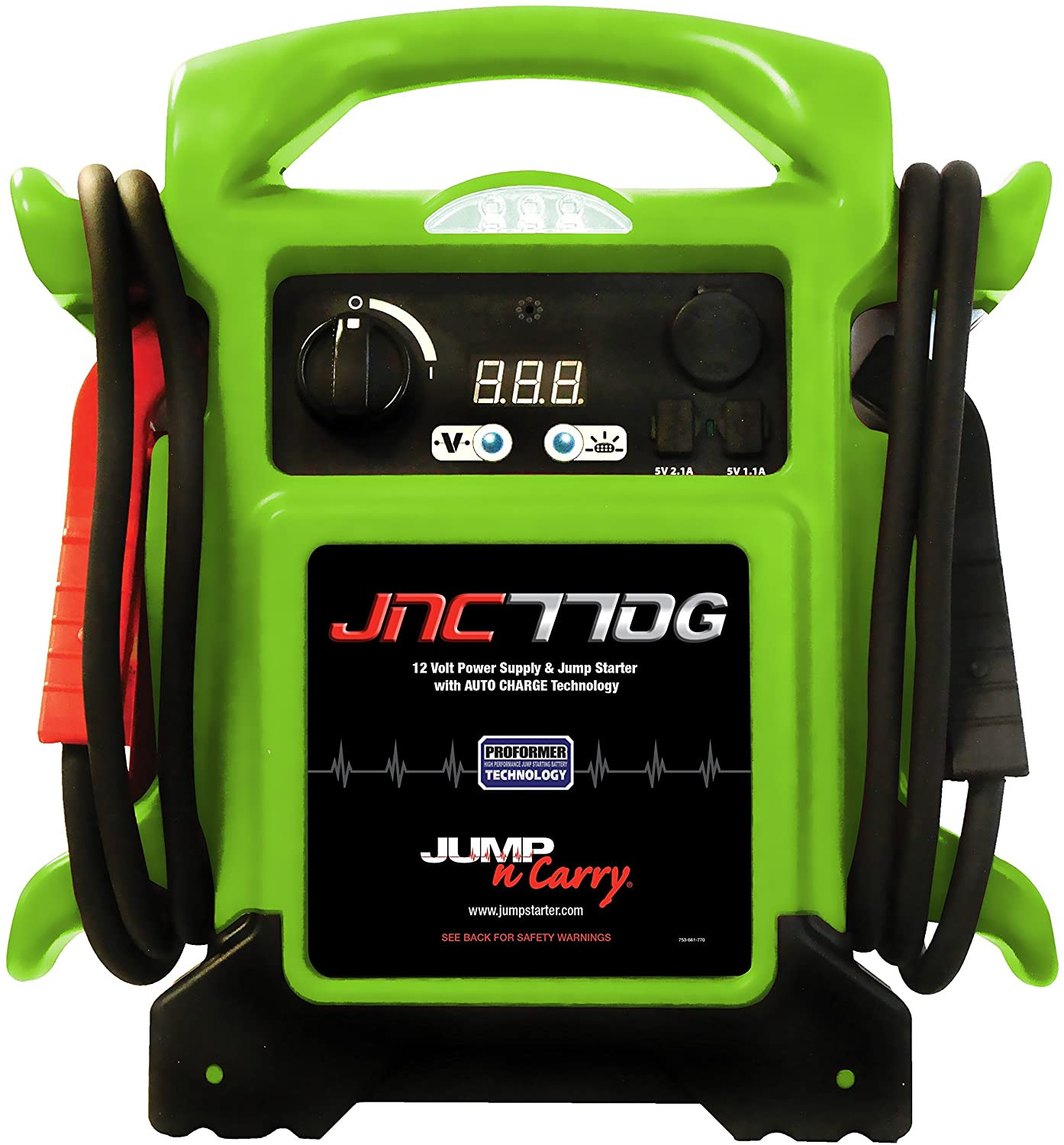 Solar JNC770G 1700 Peak Amp Premium 12 Volt Jump Starter | JB Tools