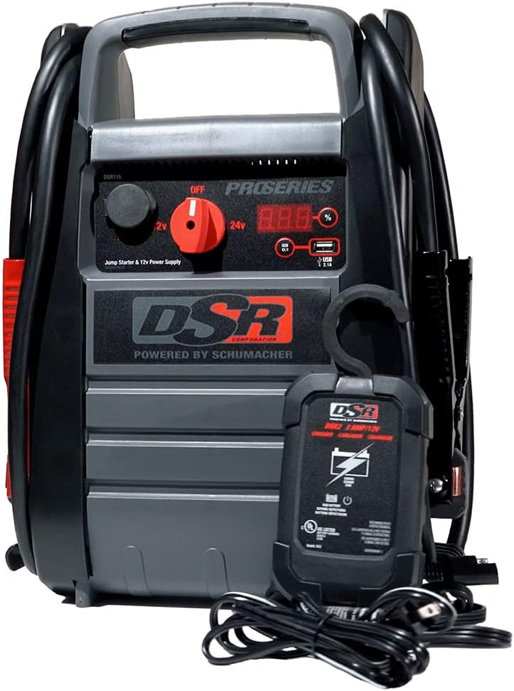 Schumacher Electric DSR115 DSR Pro Series 12/24V DOE Jump Starter | JB ...