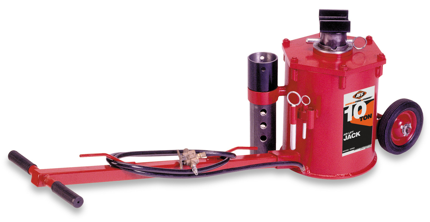 American Forge & Foundry 10-Ton Air Lift Jack (3400A) | JB Tools