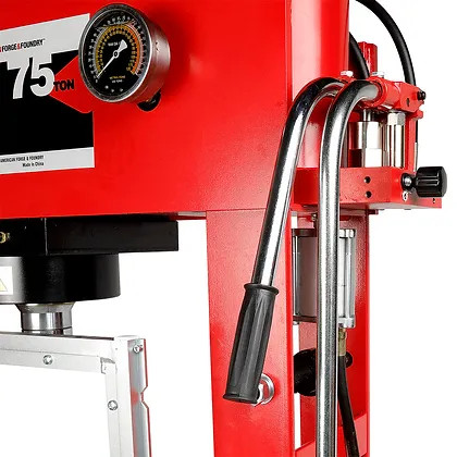 American Forge & Foundry 856ASD 75 Ton Duty Shop Press | JB Tools