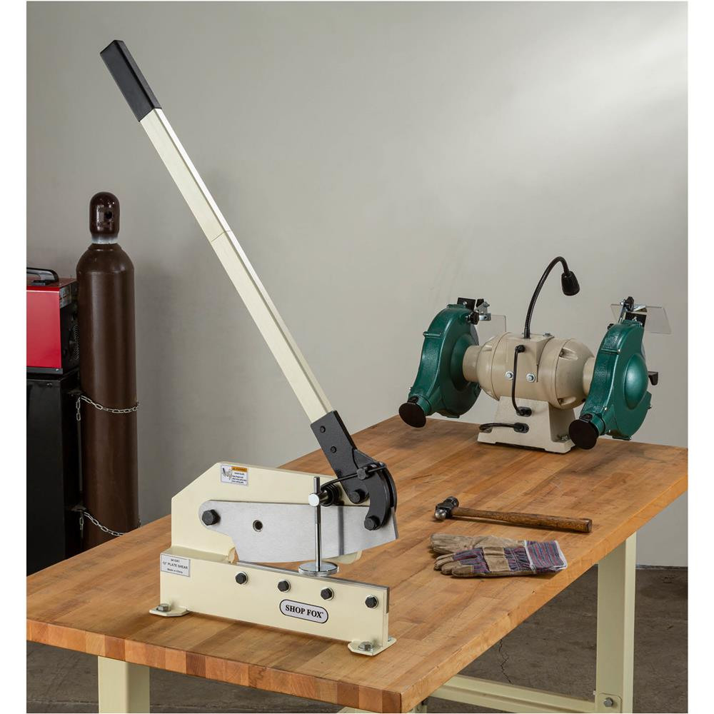 Shop Fox M1041 12" Plate Shear for Sheet Metal | JB Tools