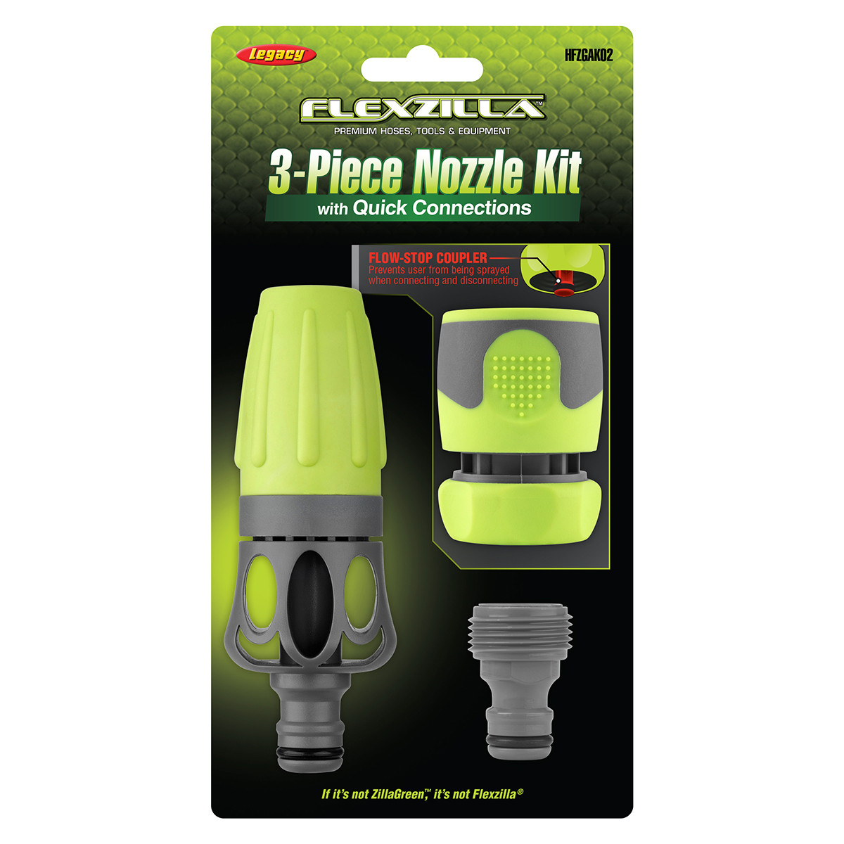 Flexzilla HFZGAK02 Garden Hose Kit with Water Nozzle | JB Tools
