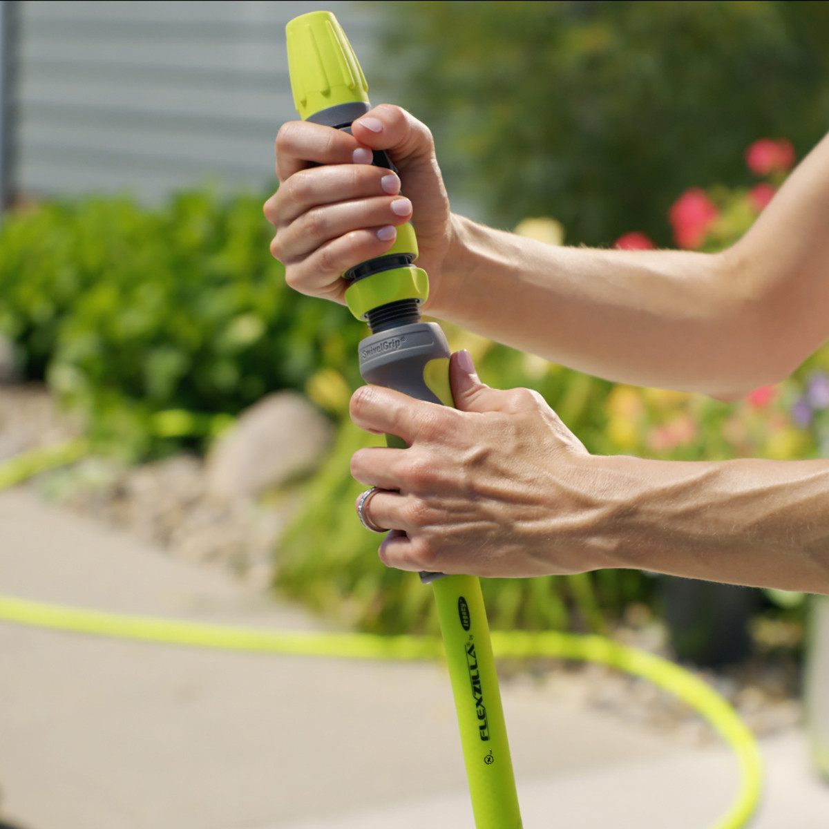 Flexzilla HFZGAK02 Garden Hose Kit with Water Nozzle | JB Tools
