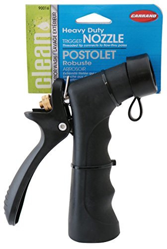 Carrand 90016 Insulated Industrial Grade Power Spray Nozzle , Black ...