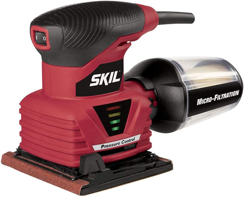 2Amp 1/4in Sheet Palm Sander w/ Pressure Control (7292-02) | JB Tools