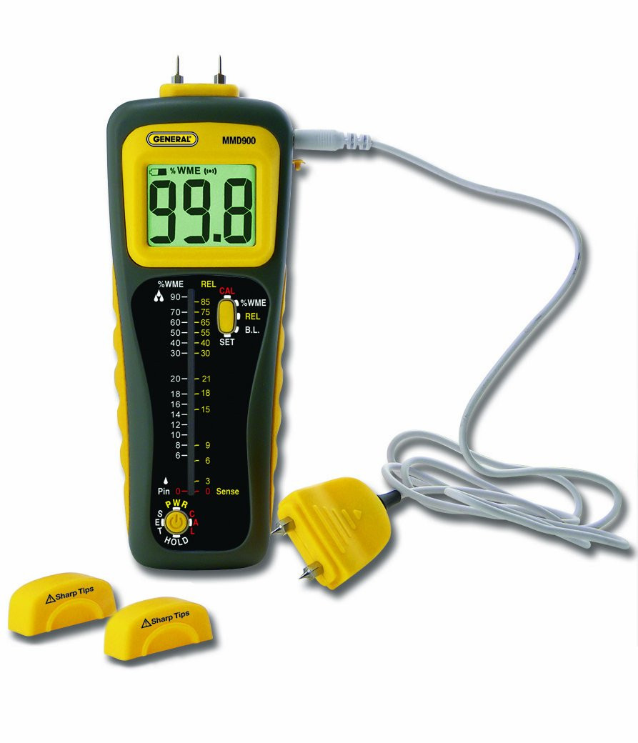 General Tools Wood Moisture Meter (MMD900) | JB Tools