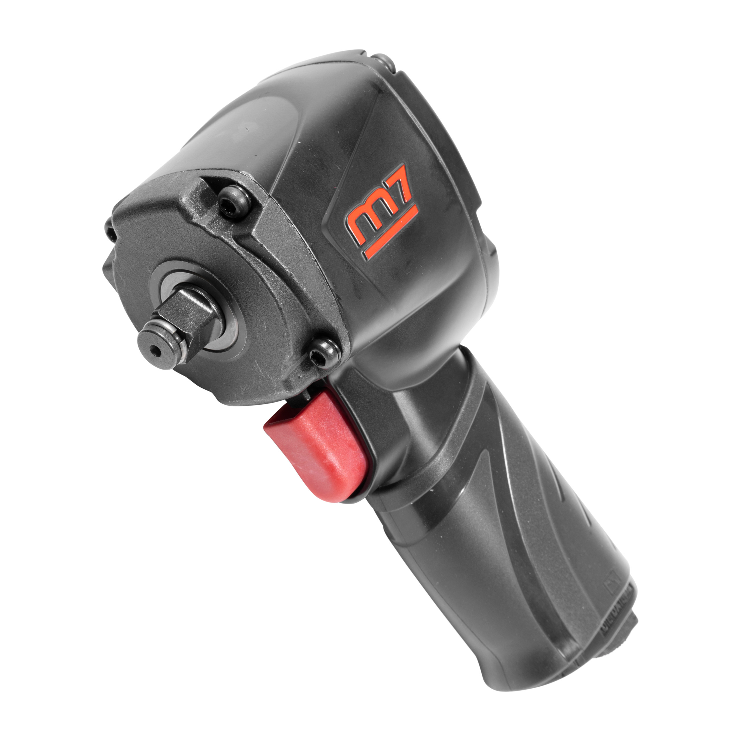 M7 1/2" Air Impact Wrench Mini With 5/8” Bolt And Jumbo Hammer Clutch ...