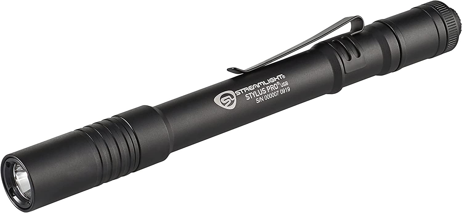 Streamlight Stylus Pro USB Penlight with Adapter (66133) | JB Tools