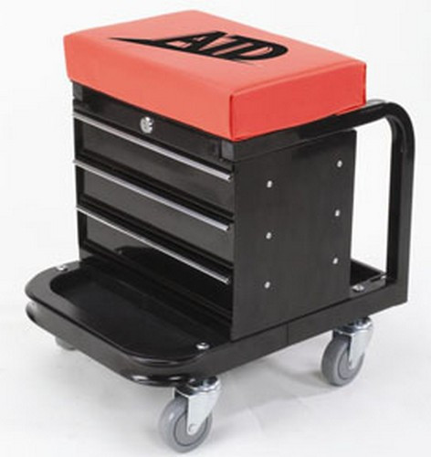 ATD Tools 81047 Heavy Duty Toolbox Creeper Seat, 450lb Capacity | JB Tools
