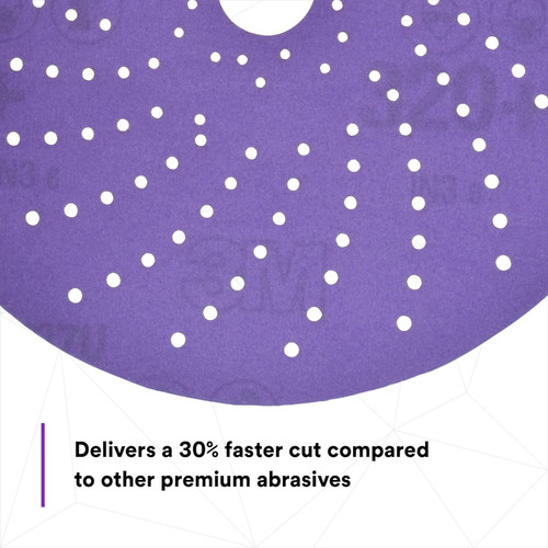3M 6" 320Grit Cubitron II Hookit Clean Sanding Disc (31483) | JB Tools