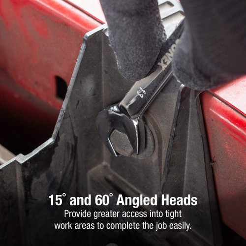 Sunex Tools 14-Piece Metric Angle Head Wrench Set (9914MA) | JB Tools