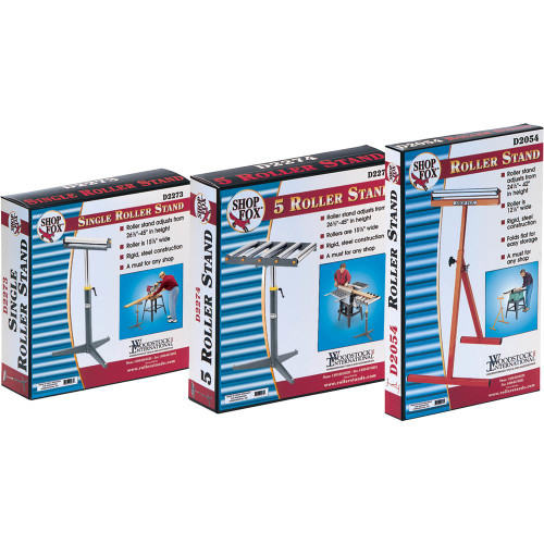 Woodstock International D2273 Single Roller Stand | JB Tools