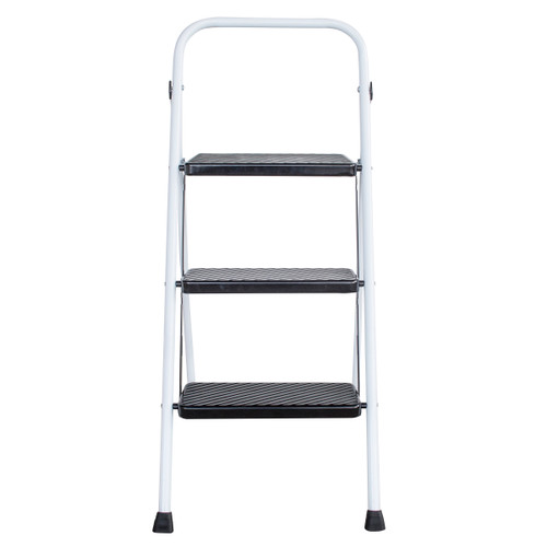 AmeriHome STL3STP Three Step Folding Utility Step Ladder | JB Tools