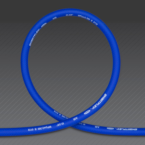 Flexzilla SmartFlex Air Hose 3/8 in. x 50 ft, Hybrid Blue (HSF3850BL2 ...