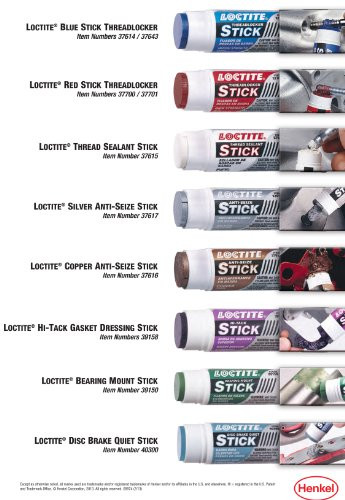 Loctite 9g High Temperature Bearing Mount Stick (39150) | JB Tools