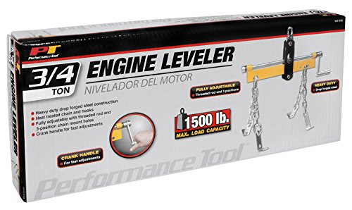 Performance Tool W41036 HeavyDuty Adjustable Cranking Engine Hoist ...