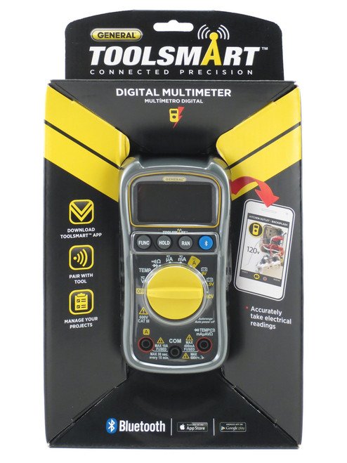 General Tools Bluetooth Connected Digital Multimeter (TS04) | JB Tools