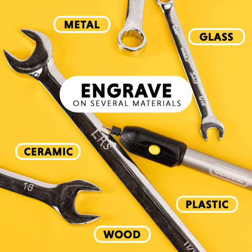 General Tools Cordless Precision Engraver for Metal (505) | JB Tools
