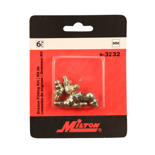 Milton S3232 Metric Grease Fitting Kit | JB Tools