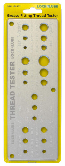 LockNLube Grease Fitting Thread Tester (LNL132) | JB Tools