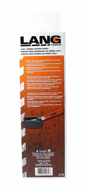 Lang Tools Brake Caliper Press (279) | JB Tools