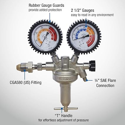Mastercool 53010-AUT Pressure Testing Regulator Kit | JB Tools