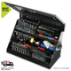 Montezuma ME300B 30 x 15 in. Steel Triangle Tool Box | JB Tools