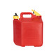 SureCan 5-Gallon Gas Can Red Type II Safety Can Flexible Spout (SUR5SFG2) | JB Tools