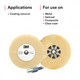 3M 07498 Stripe Off Wheel with Mandrel | JB Tools