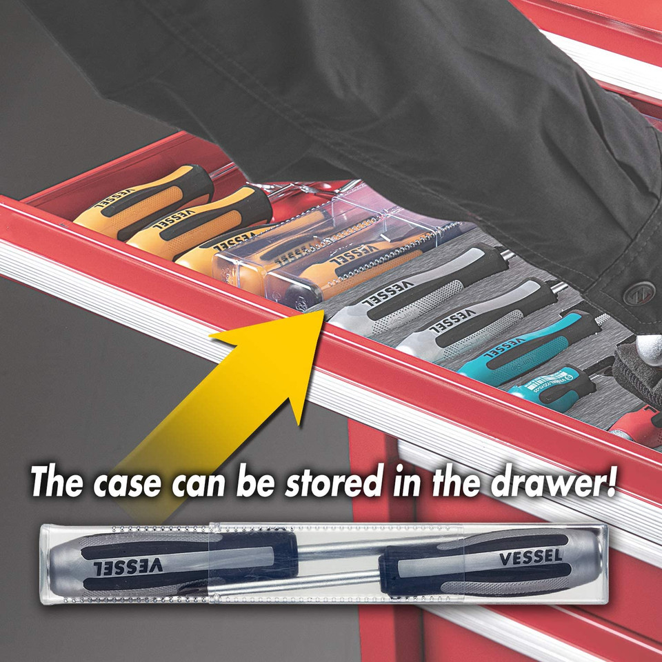 Vessel Impacta JIS Screwdriver Set (9802SC) | JB Tools