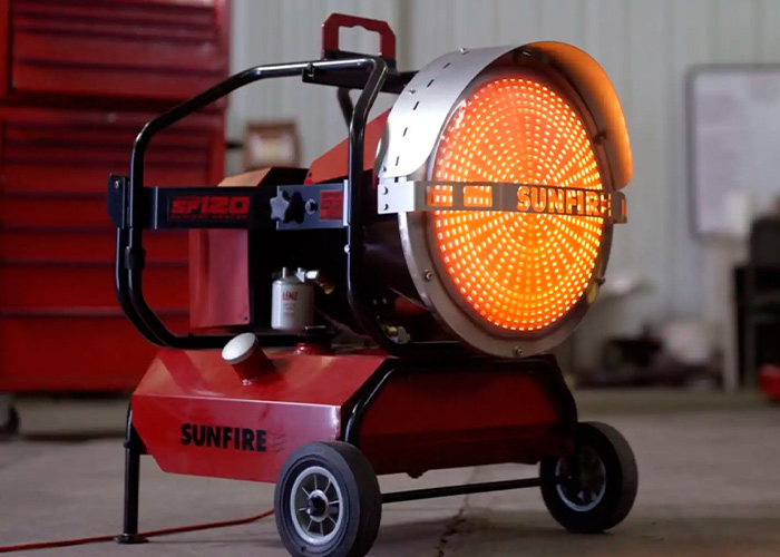 Sunfire Heaters: Commercial Heating Solutions - JB Tools Inc.