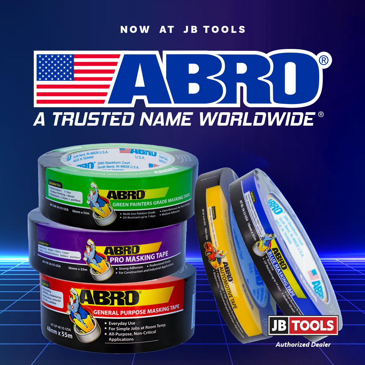 ABRO: Everyday Solutions for the Everyday Mechanic - JB Tools Inc.