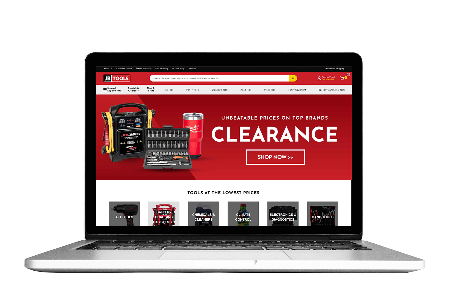 JB Tools Website Change - JB Tools Inc.