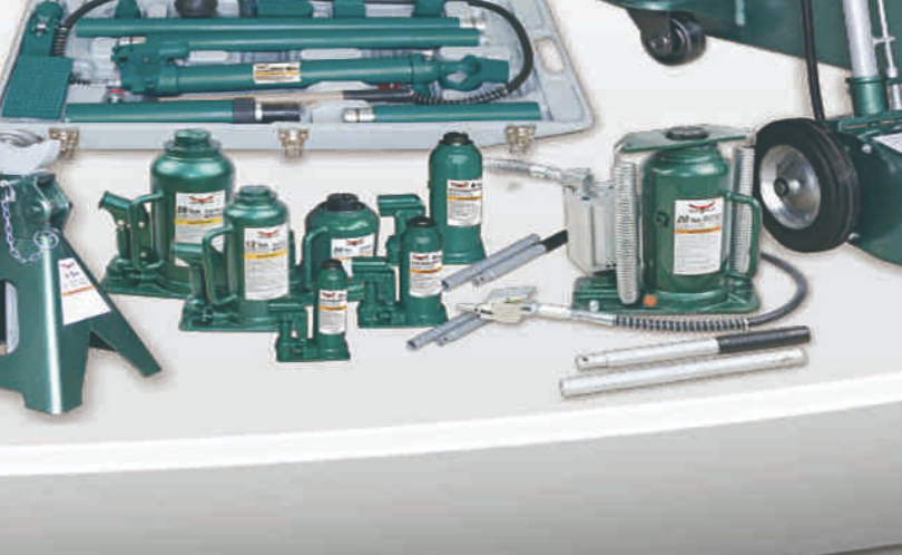 Safe & Easy Heavy Lifting with SAFEGUARD Steel Bottle Jack - JB Tools Inc.
