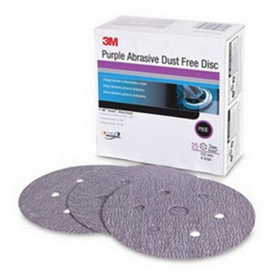 3M 6" 36E Dust Free Purple Abrasive Disc (30787) | JB Tools