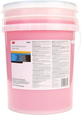 3M 6851 Overspray Masking Liquid Dry 06851, 5 Gallon | JB Tools