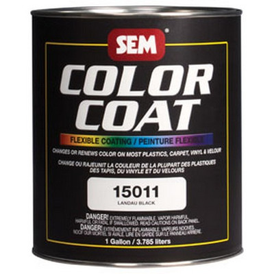 SEM Paints Color Coat Landau Black, 1-Gallon Can (15011) | JB Tools
