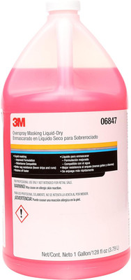 3M 1 Gallon Overspray Masking Liquid Dry (6847) | JB Tools