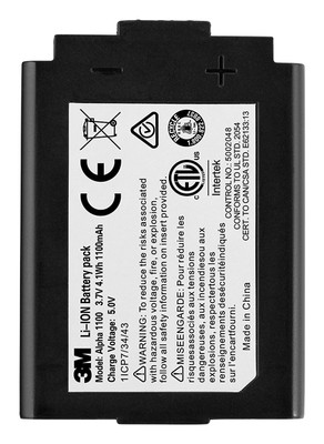 3M Rechargeable Li-Ion Battery Pack (ALPHA1100) | JB Tools