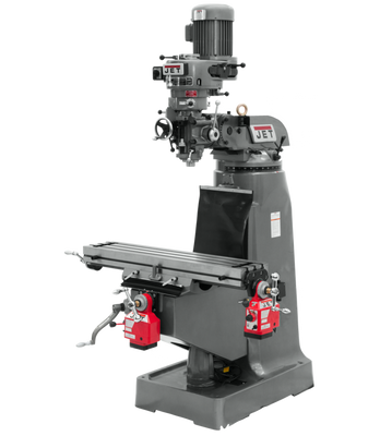 Jet JTM-1 Milling Machine w/XY Powerfeed Installed (690097) | JB Tools