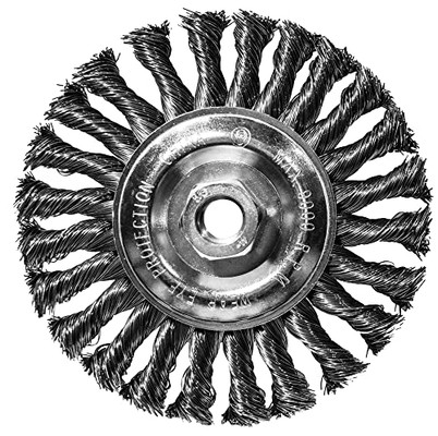 Century Drill Wire Wheel 6" Cable Twist (76063) | JB Tools