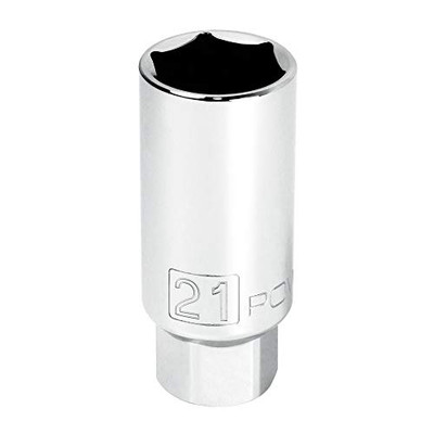 Powerbuilt 643010 21mm Spark Plug Socket 3/8" Drive | JB Tools
