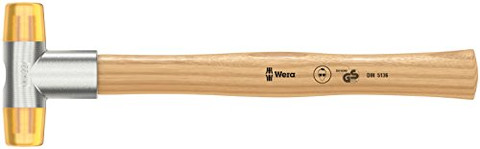 Wera Soft-Faced Hammer 100 Cellidor Head 1x250mm | JB Tools