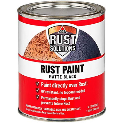 AGS Company AOR 32 Rust Paint for Stopping Rust 1 Quart (AOR-32) | JB Tools