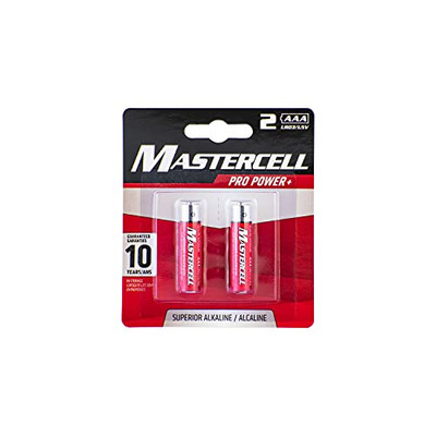 بطارية Dorcy Mastercell AAA القلوية ، 2 حزمة (41-1623) | JB Tools