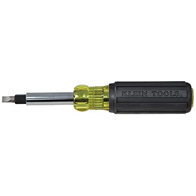 Klein Tools 32557 Multi-Bit Screwdriver / Nut Driver, 10-in-1 with ...