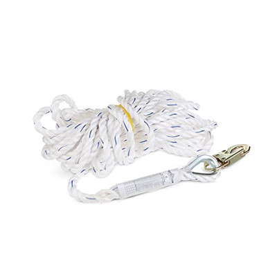 PeakWorks V84084050 Fall Protection Safety Lifeline Rope Grab, Anchor ...