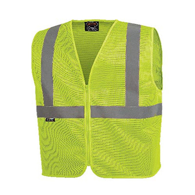 Pioneer Safety Vest Hi-Vis Reflective Mesh Neon (V1025060U-L) | JB Tools