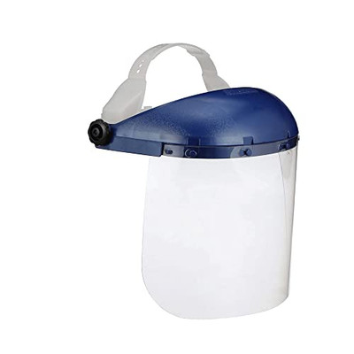 Sellstrom Face Shield Blue, Scratch-Resistant Window (S39010) | JB Tools