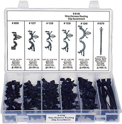 Disco Automotive 8140 Universal Wire Routing Clip Assortment | JB Tools